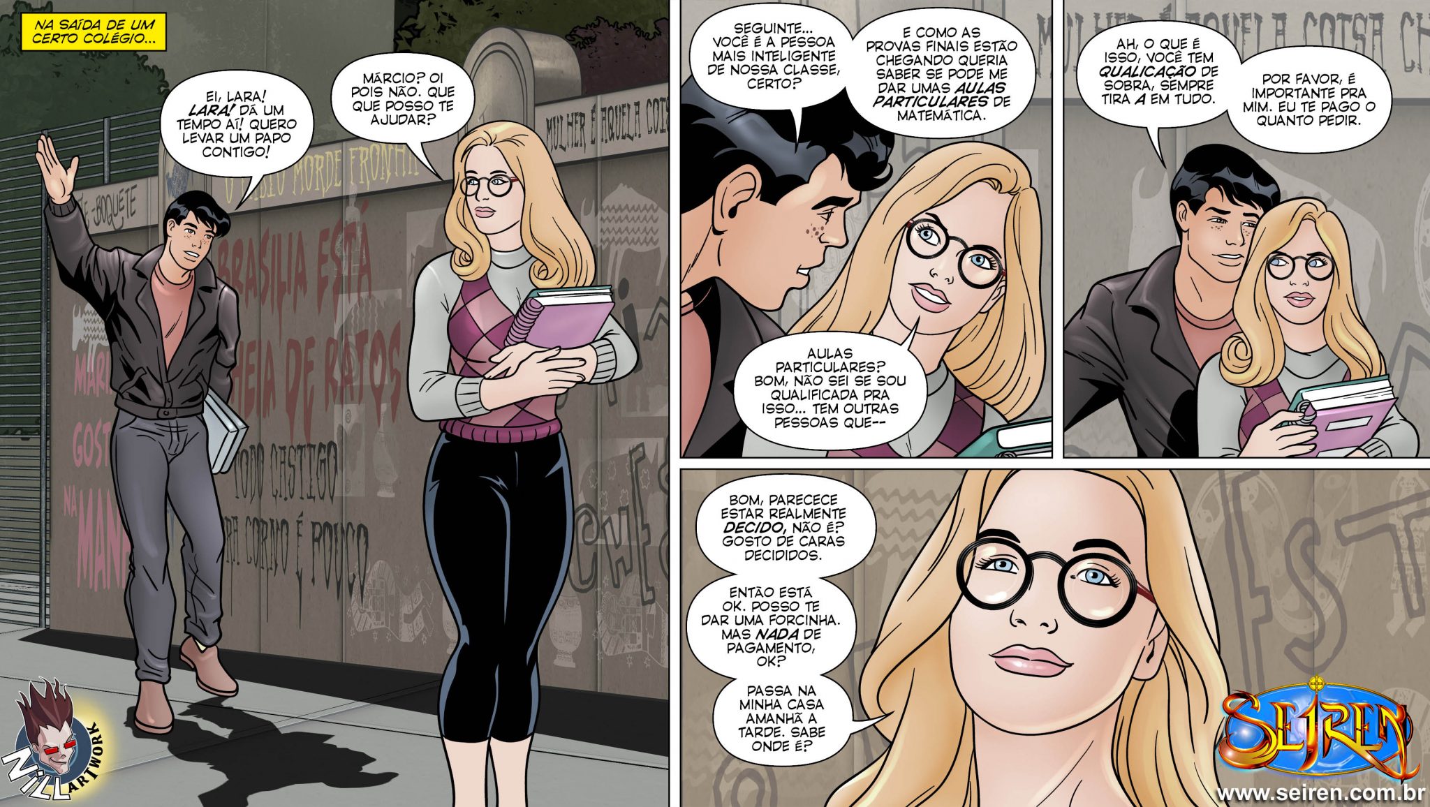 Quadrinhos – Página: 2 – Seiren
